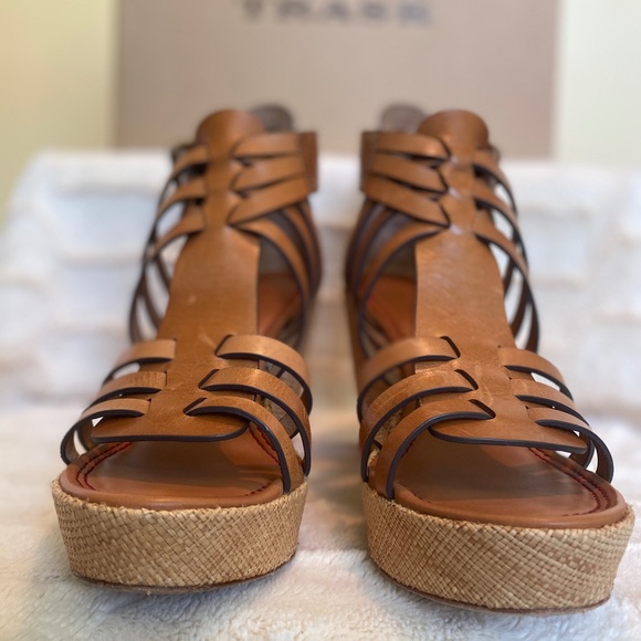 Trask | Shoes | Trask Heather Saddle Tan Italian Calfskin | Poshmark